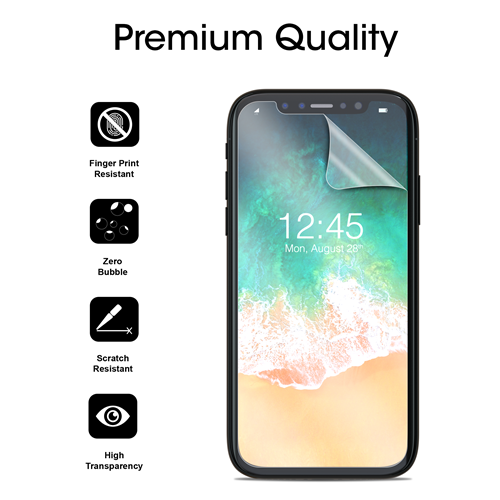amFilm iPhone X Screen Protector HD Clear - TechMatte